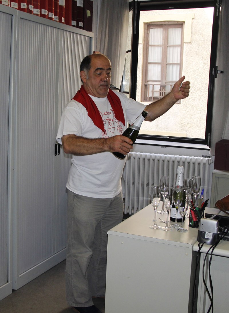 Josu Iriondo será el encargado de lanzar el chupinazo de fiestas